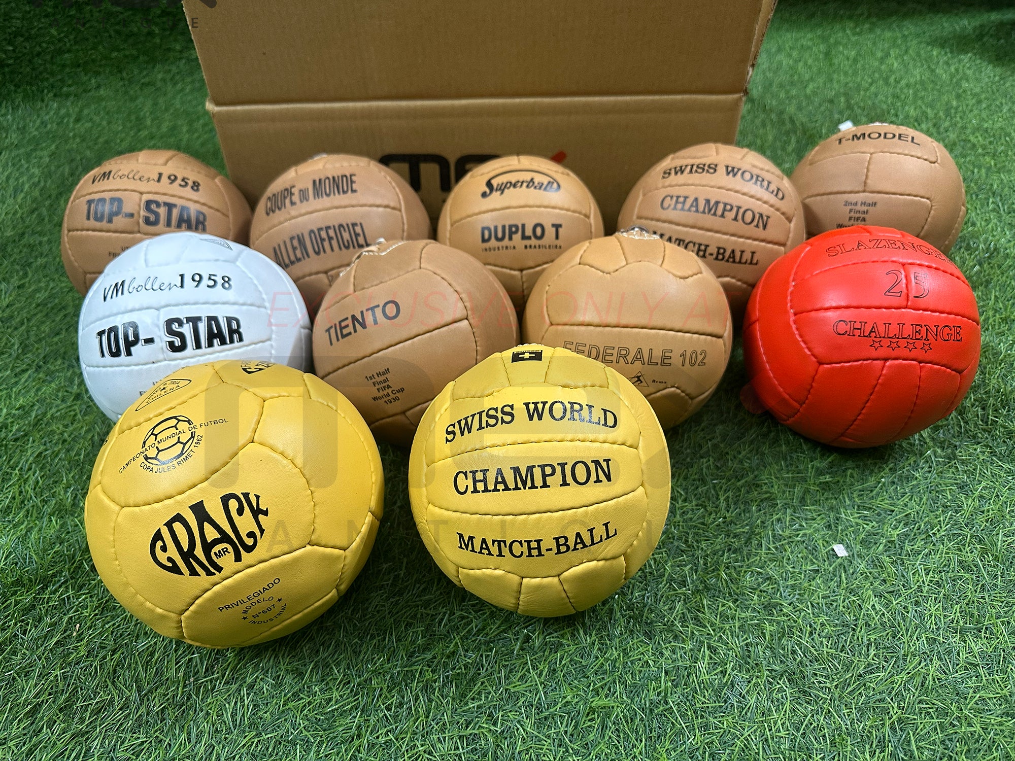 FIFA World Cup Mini Soccer Ball Set 1930–1966 | Pre-Adidas – MEX Antiques