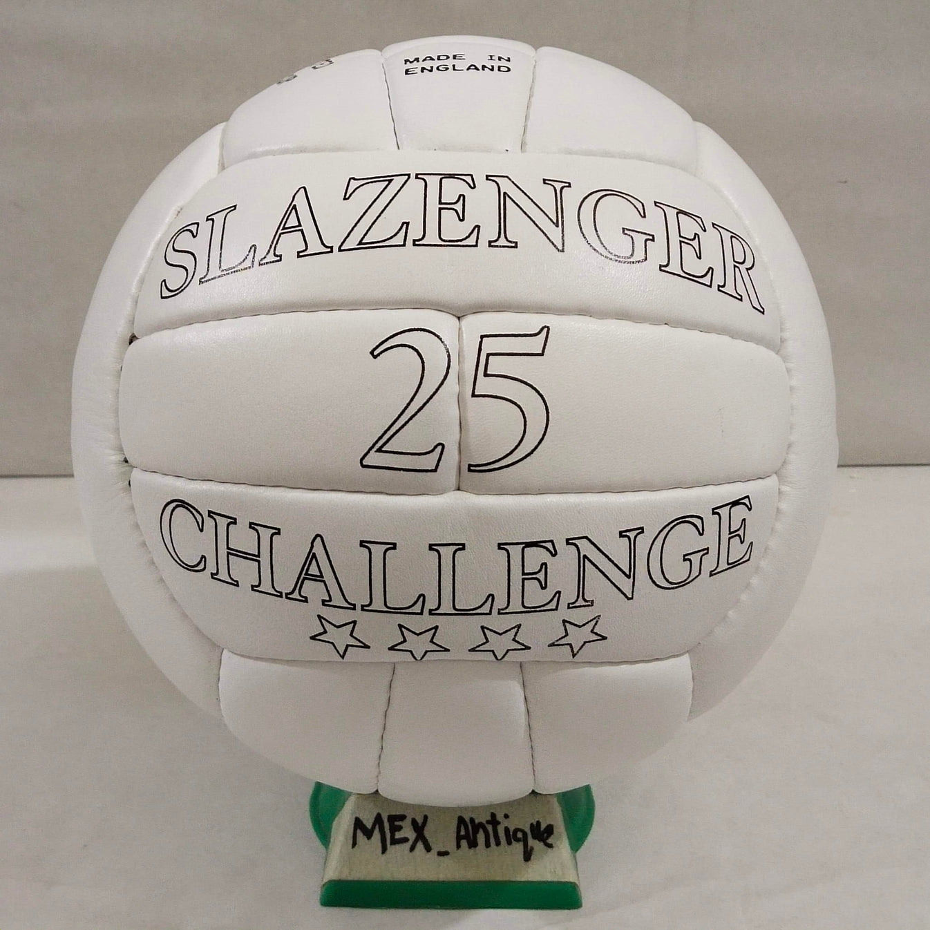 Slazenger Four Star 25 White | 1966 FIFA World Cup Ball | GENIUNE LEAT ...