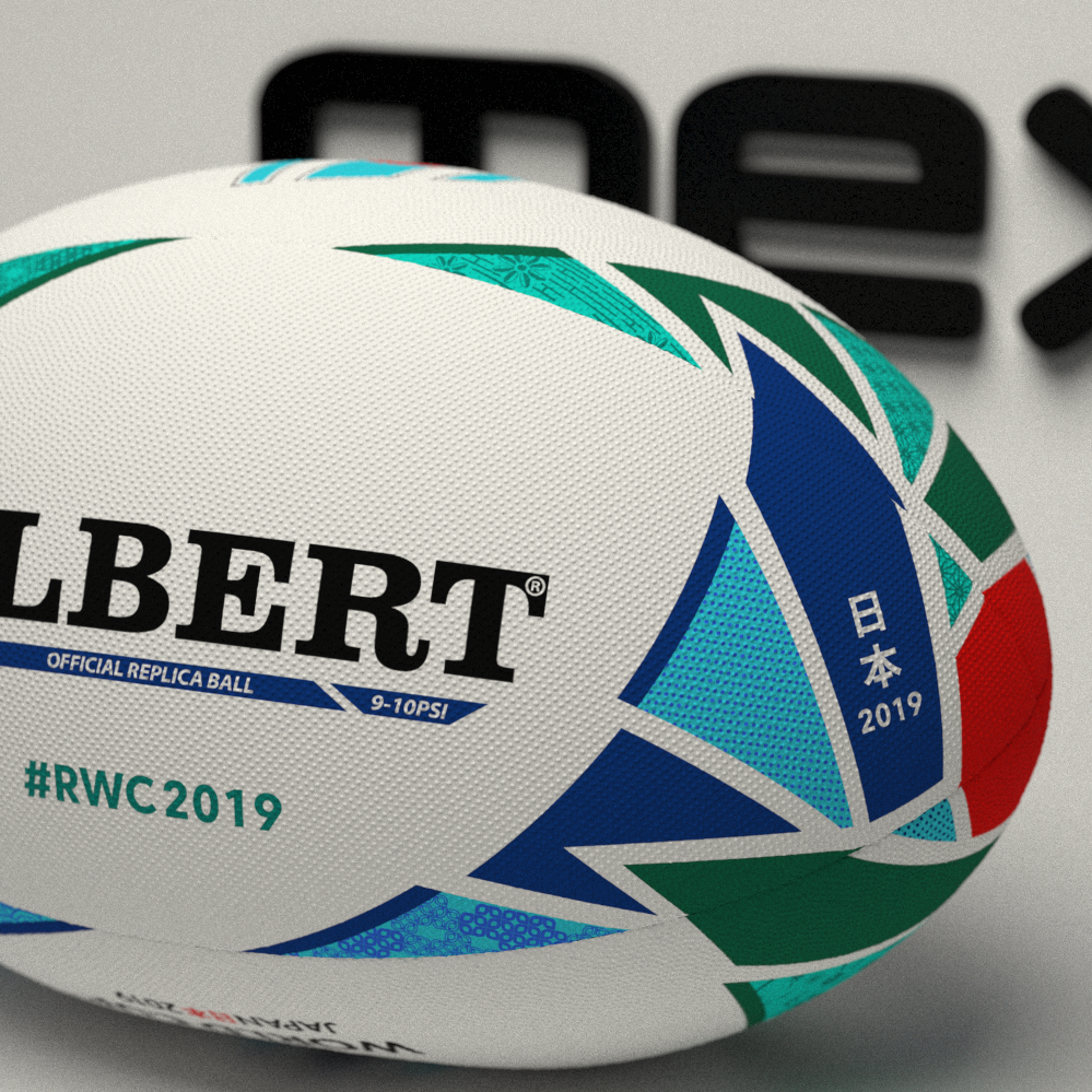 Buy Gilbert Rugby World Cup 2019 Ball | Original Replica Ball | Size 5 ...